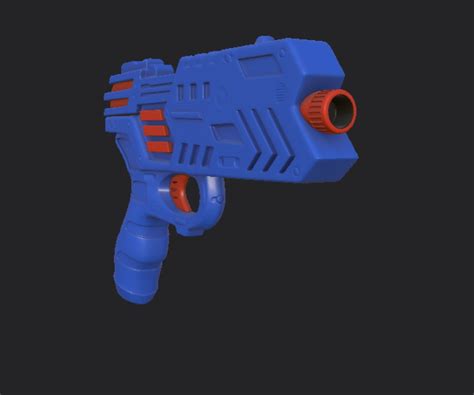 공상 과학 장난감 총 3d 모델 Turbosquid 1667636