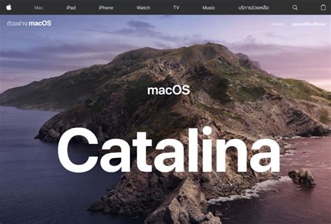 Apple ขนขอมลตวอยาง iOS iPadOS watchOS macOS Catalina ภาษาไทยใหอานแลว