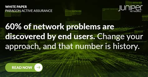 Juniper Networks On Linkedin Discover The Difference That Adopting Active Assurance Makes For Your