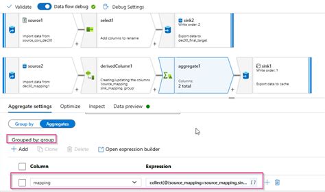 Adf Mapping Data Flows For Varying Unknown Schemas Stack Overflow