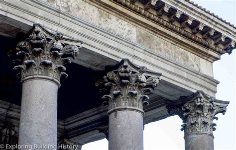 Pantheon Pillars Beam Pantheon Exploring Architecture And