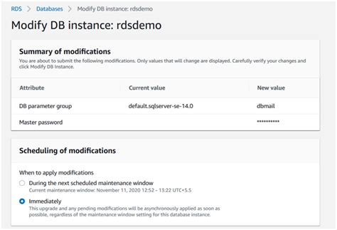 Amazon Rds Sql Server Database Mail Configuration