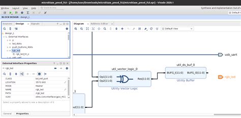 Connecting ArtyA7 Rgb Led In Vivado IP Integrator FPGA Digilent Forum