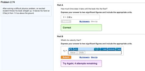 Solved After Solving A Difficult Physics Problem An Excited