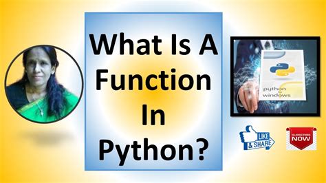 What Is A Function In Python Ratan Agarwal It Informer Youtube