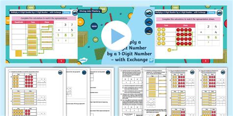 Y3 Step 5 Multiply 2 Digit Number By 1 Digit With Exchange