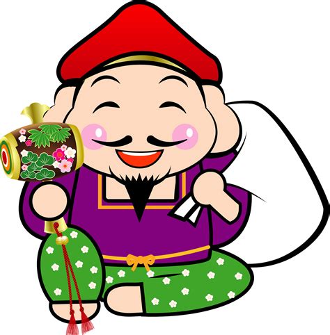 99以上 寿老人 イラスト 334623 寿老人 画像 イラスト