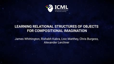 james whittington rishabh kabra loic matthey chris burgess alexander lerchner · learning