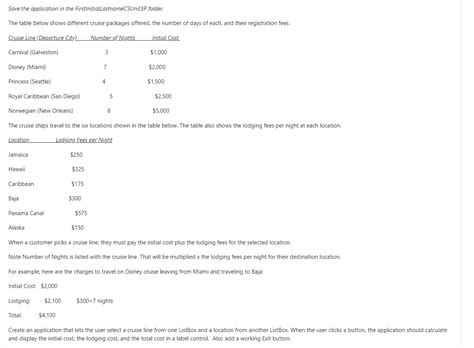 Solved Create A Windows Forms Application Named Chegg