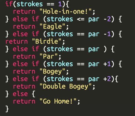 golf code i can t get it right please help javascript the