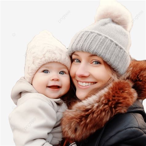 크리스마스 시장에서 야외에서 어머니 손에 귀여운 아기 소녀 엄마 아이 싱글맘 엄마와 아기 Png 일러스트 및 이미지 에 대한 무료 다운로드 Pngtree