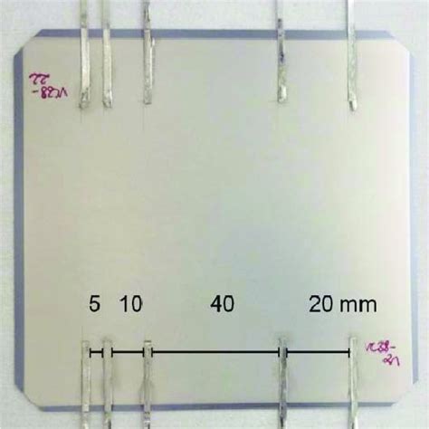 Metallization Stack On Silicon Wafer 1 μ M Evaporated Al Dark Grey