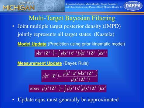 Ppt Statistical Modeling Classification And Sensor Management
