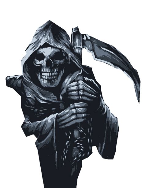 Grim Reaper Airbrush Stencils Grim Reaper Airbrush Stencils
