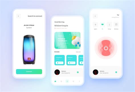 智能家居app界面设计 App设计模板 即时设计