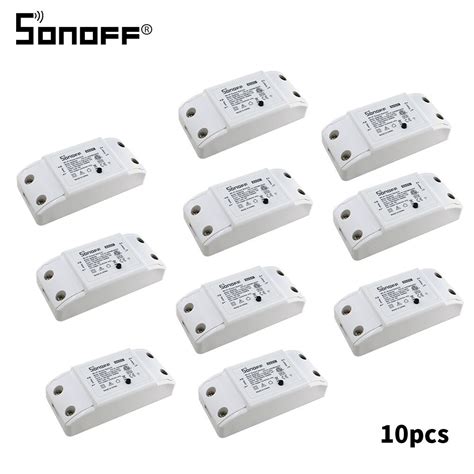 1 2 3 5 6 8 10pcs Sonoff Basic R2 Diy Wifi Switch Vicedeal