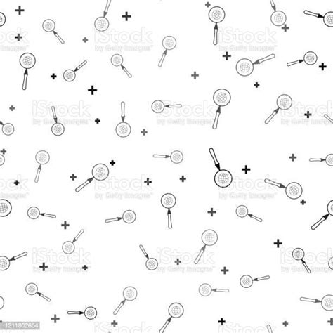 흰색 배경에 글로브 아이콘 고립 원활한 패턴검은 돋보기 세계를 분석 전역 검색 기호입니다 벡터 일러스트레이션 가능성에 대한 스톡 벡터 아트 및 기타 이미지 Istock