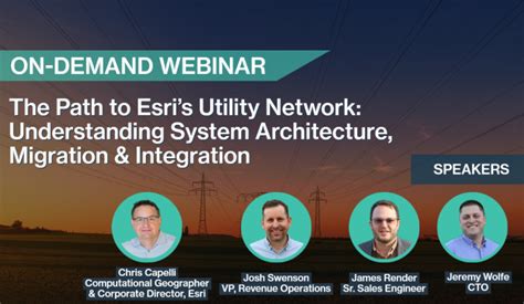 Utility Network Overview Architecture Migration Integration Geonexus