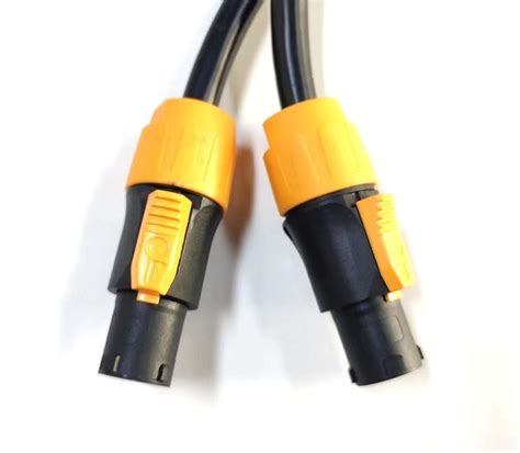 Interconnection Cord 3 Pin Powercon True1 Cable Power Extension Cord