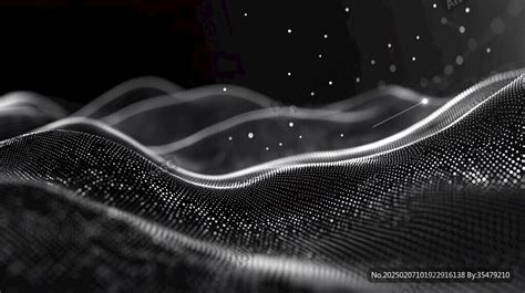 Ai创作图高级灰科技kv 波浪科技 黑色科技背景素材 网点创意特效背景 科技抽象kv 科技白 科技感banner 科技感头图 科技风背景 曲线数字网络大数据 黑科技背景 高端科技质感 质感线条