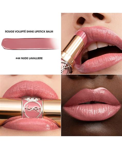 Yves Saint Laurent Rouge Volupté Shine Nude Lipstick Balm Duo Macys