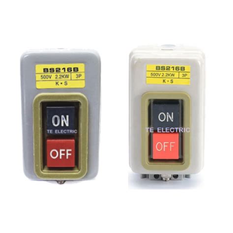China Bs 216b Bs 230b 600v 16a 30a Power Push Button Swtch On Off