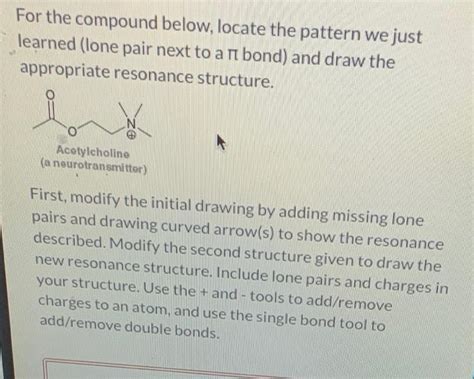 Solved X Incorrect Draw Resonance Structures For The