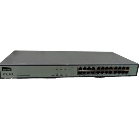 Jual Switch Hub Netis ST3124G 24 Port Rack Mountable Gigabit Ethernet Switch Shopee Indonesia