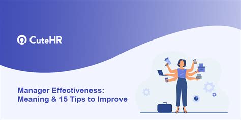 Manager Effectiveness Meaning Tips To Improve