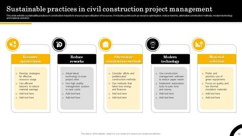 Civil Construction Project Management Powerpoint Ppt Template Bundles Ppt Slide