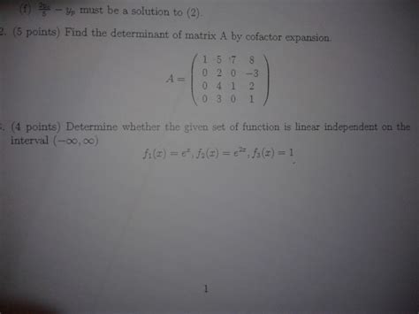 Solved P Must Be A Solution To Points Find The Chegg Com