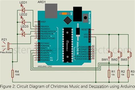 christmas music and decoration using arduino