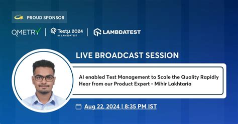 Qmetry On Linkedin Testmanagement Testmuconf Agiletesting Testautomation