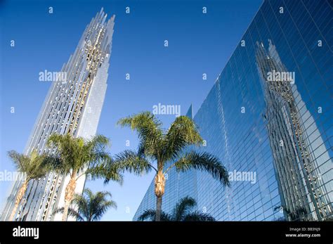 California Garden Grove Dr Robert Schullers Crystal Cathedral Stock