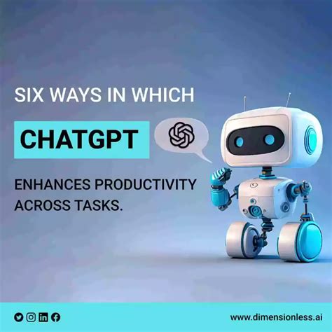 six ways in which chatgpt enhances productivity across tasks