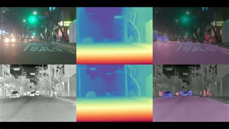 Nighttime Depth Estimation And Semantic Segmentation Using Rgb And Thermal Images Youtube