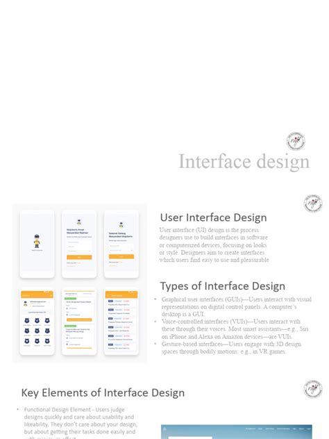 User Iterface Design Pdf User Interface User Interface Design