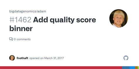 Add Quality Score Binner Issue 1462 Bigdatagenomics Adam GitHub