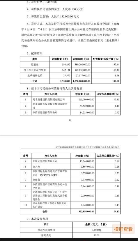 大股东和一致行动人持有的可转债到哪去了。东湖高新600133股吧东方财富网股吧