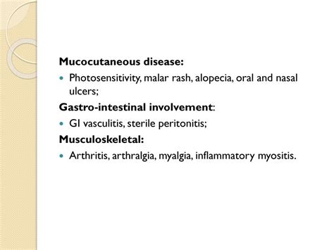 Connective Tissue Diseases Ppt Download