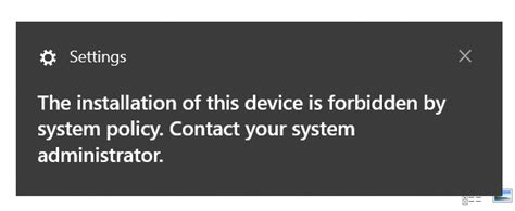 blocking usb devices on windows with an intune device configuration