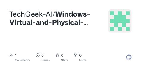 Github Techgeek Aiwindows Virtual And Physical Memory Optimizer