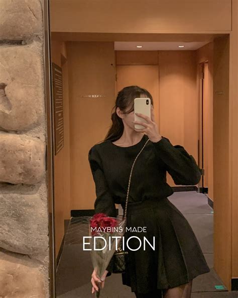 메이빈스 감성 데일리룩 Maybins