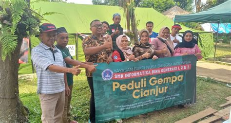 Peduli Gempa Cianjur Smk Informatika Bina Generasi 2 Smk Informatika Bina Generasi 2 Bogor