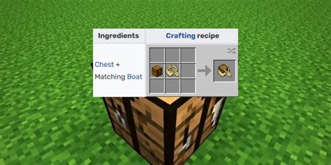 Can You Put A Chest In A Boat Minecraft Bedrock At Ricardo Fletcher Blog