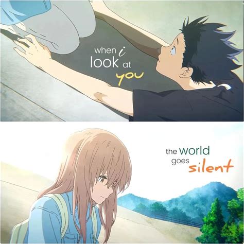 A Silent Voice Anime Quotes About Silence Quotes From Silent Voice