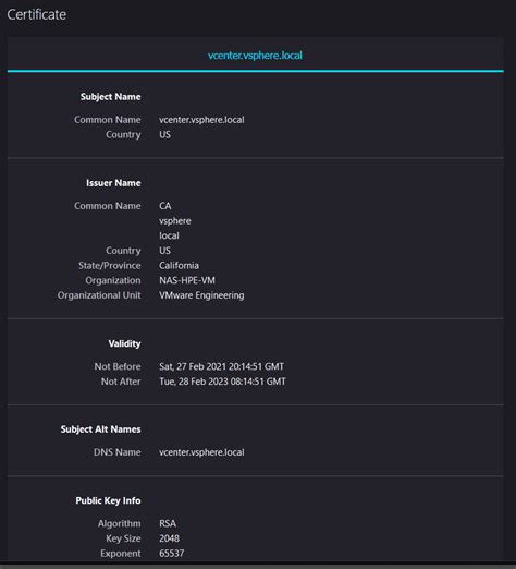 Vcenter Certificate Expired Cannot Access To Vcenter Server Management And Ssh Vmware Vsphere