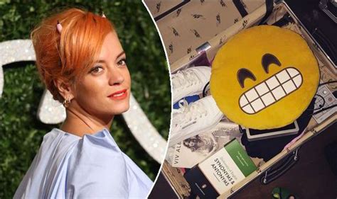 Lily Allen Posts Snap Of A SEX TOY In Her Suitcase Ahead Of Her 30th Birthday Celebrations