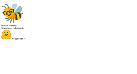 hf internal testing tiny random hubertmodel · hugging face
