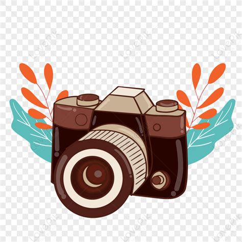 만화 손으로 그린 갈색 카메라 그림 카메라 일러스트취미캡처 Png 일러스트 무료 다운로드 Lovepik